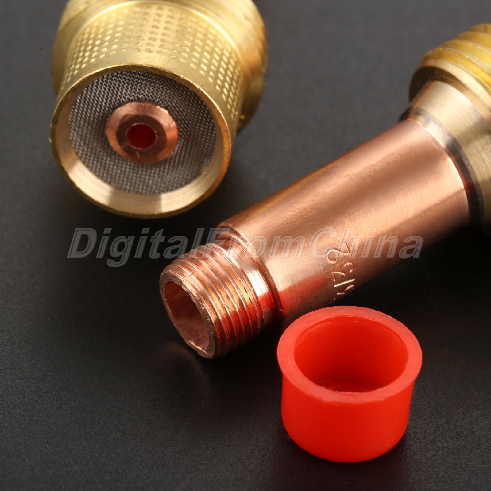 2.4mm Gas Lens Collets Body 45V26 3/32" for DB SR WP 17 18 26 Series ...