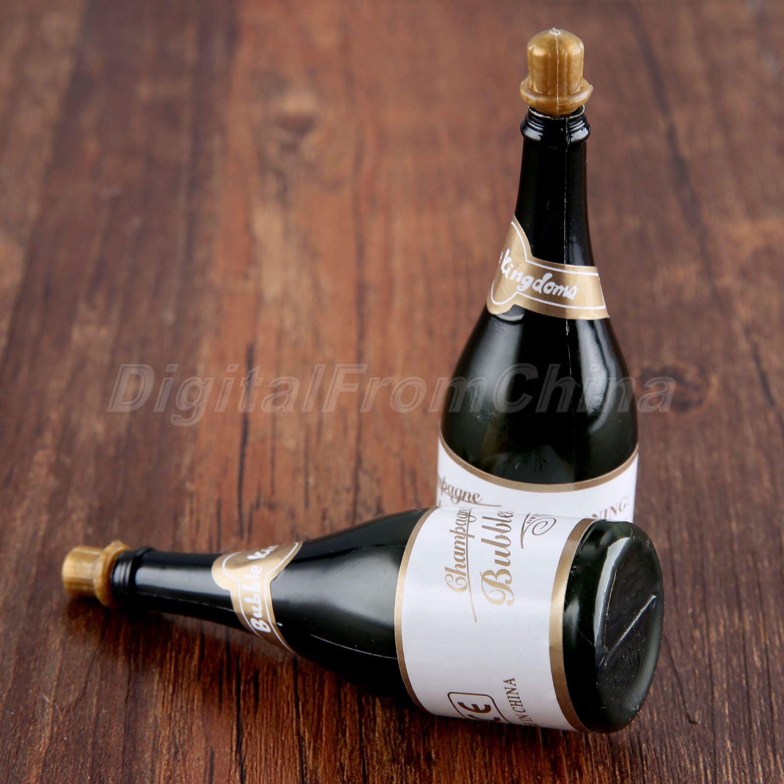 Plastic Champagne Bubble Bottle Wedding Supplies Party Favors Decor 9.2 ...
