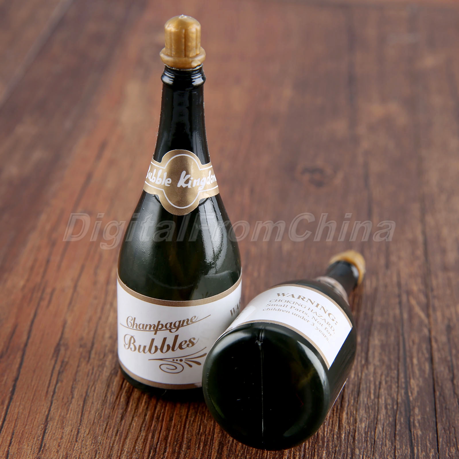 Plastic Champagne Bubble Bottle Wedding Supplies Party Favors Decor 9.2 ...