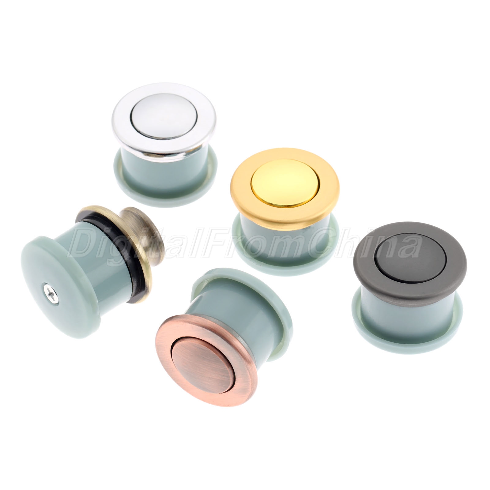 Simple Cabinet Cupboard Closet Door Knob Handle Invisible Embedded ...