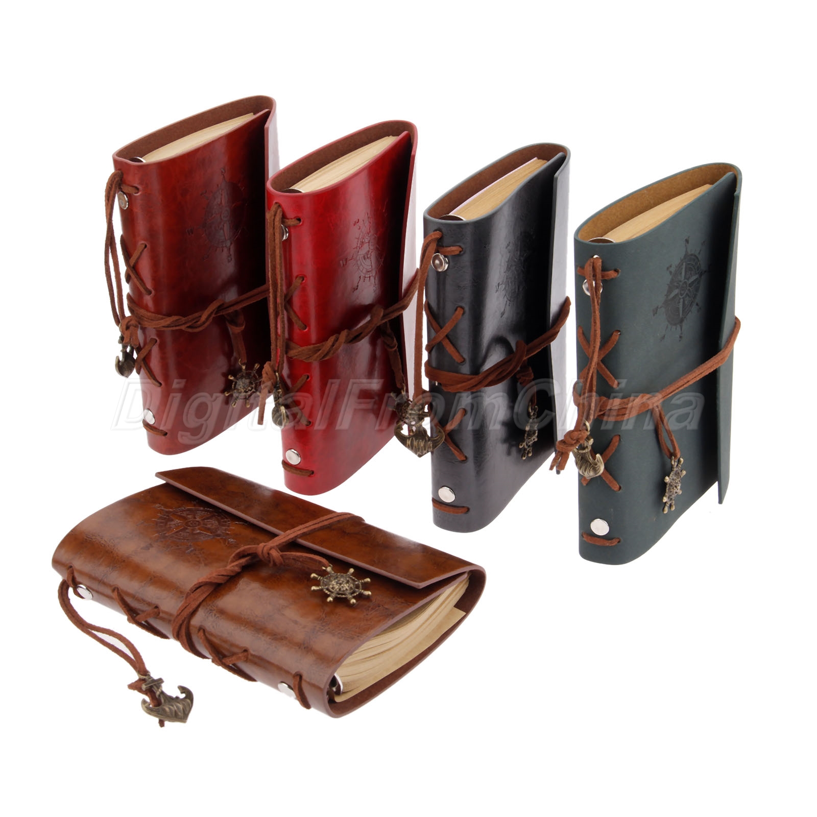 Retro Notebook Diary String Pirate Travel Leather Paper Journal Book ...